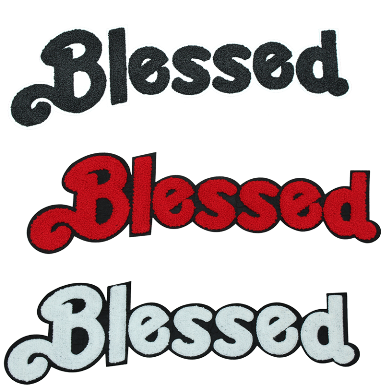 Blessed Patch (Large/Chenille) - American HTV Crafts Arlington