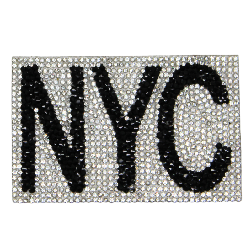 NYC Rhinestone Patch - American HTV Crafts Arlington