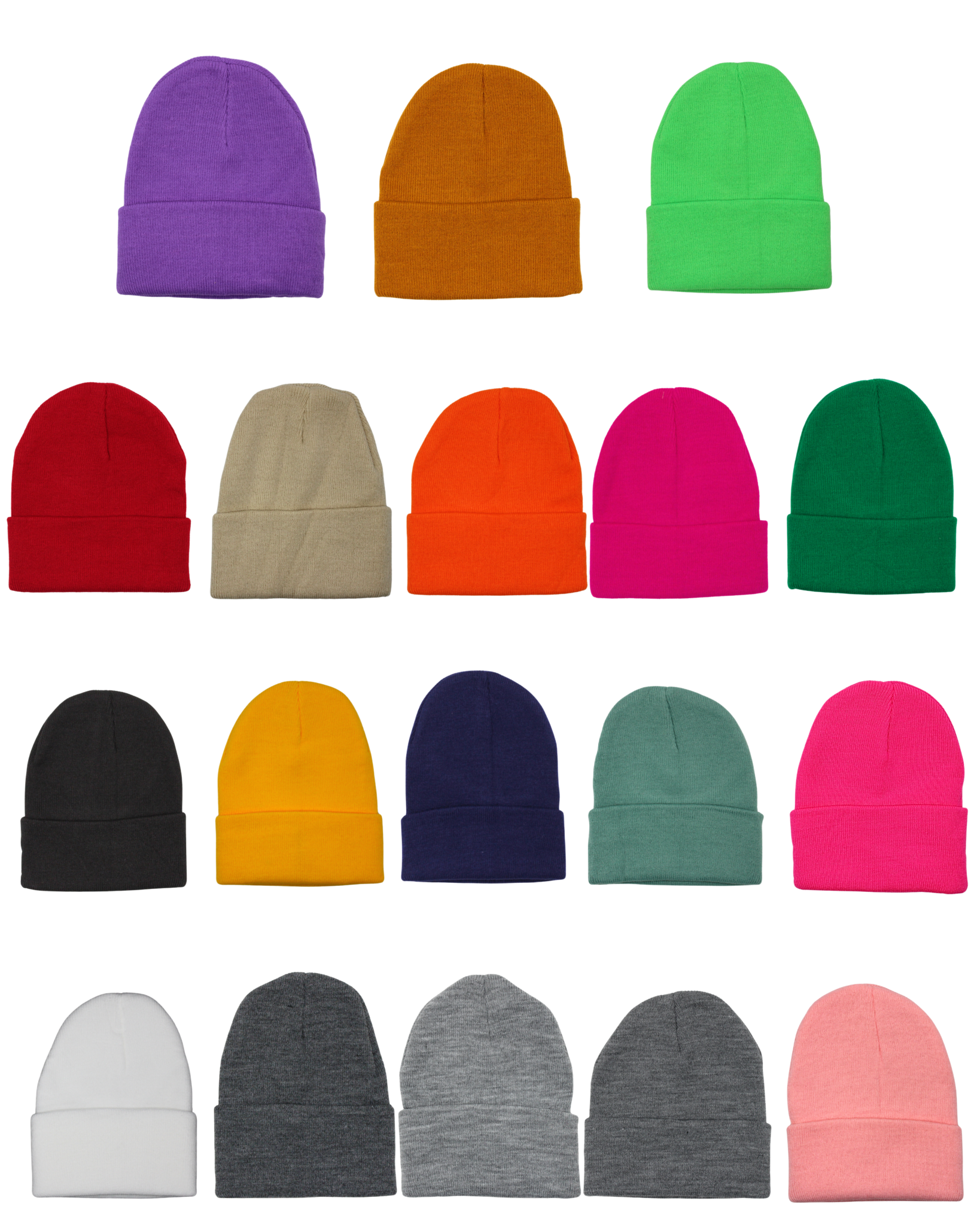 Adult Plain Beanie - American HTV Crafts Arlington
