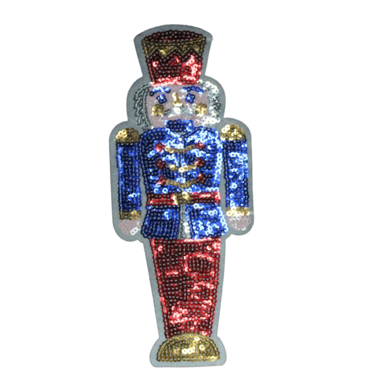 Nutcracker Patch (Large/Sequin) - American HTV Crafts Arlington