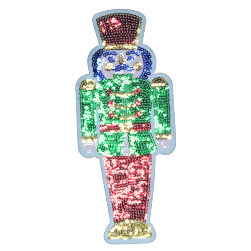 Nutcracker Patch (Large/Sequin) - American HTV Crafts Arlington